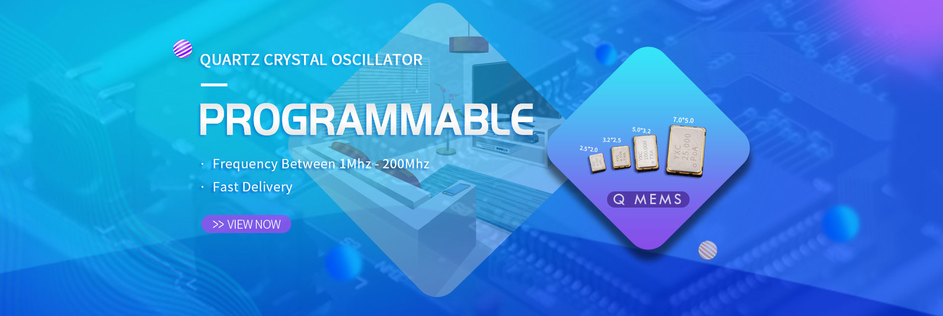 Crystal Oscillator Manufacturer | SAW Resonator | YXC