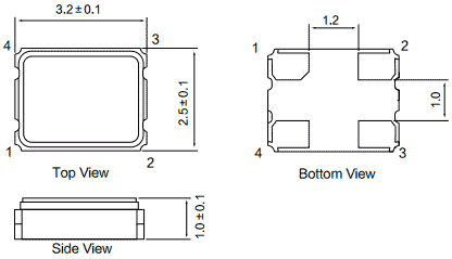 Quartz Crystal Oscillator | YSO110TR | YXC