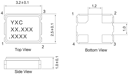 Programmable Quartz Crystal Oscillator | YXC
